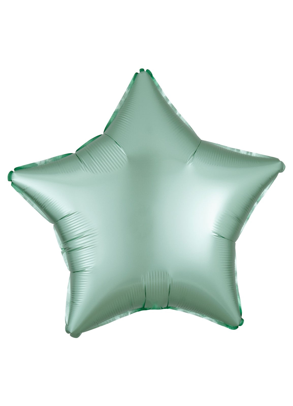 Silk Lustre Mint Green Star Balloon — Party Britain
