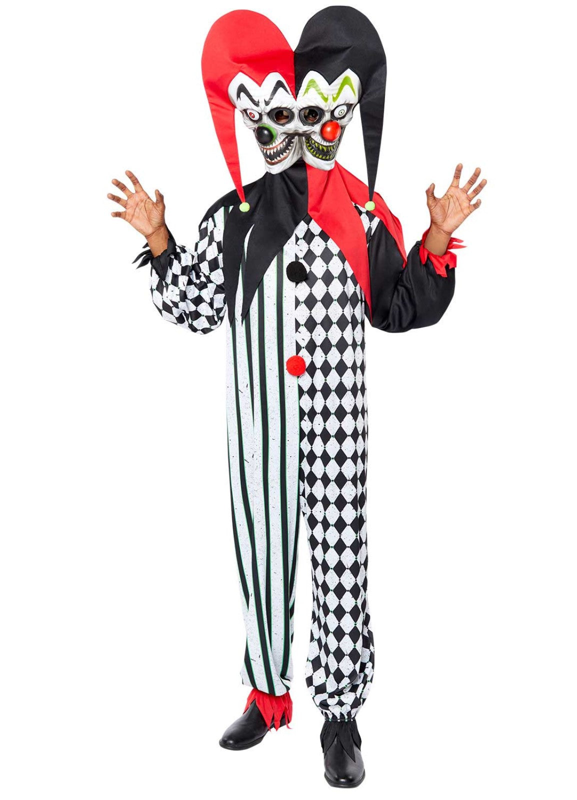 Two Faced Clown Costume — Party Britain