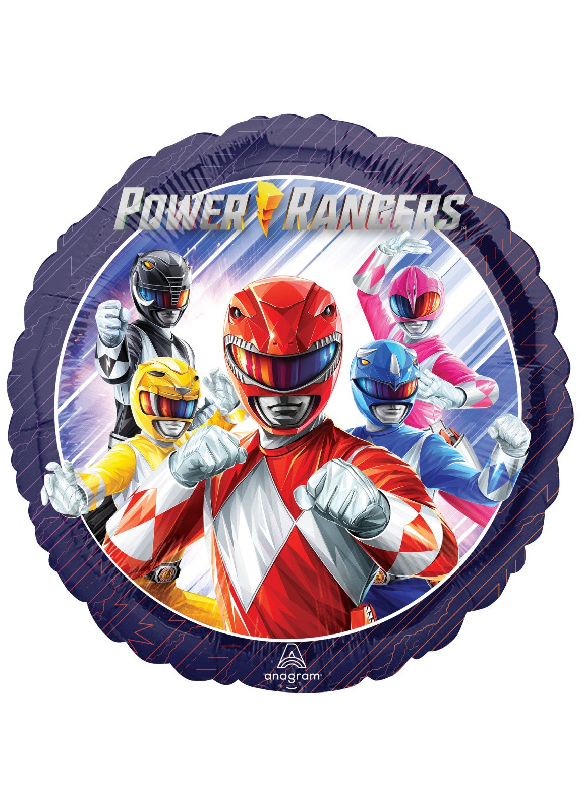 Power Rangers Foil Balloon — Party Britain