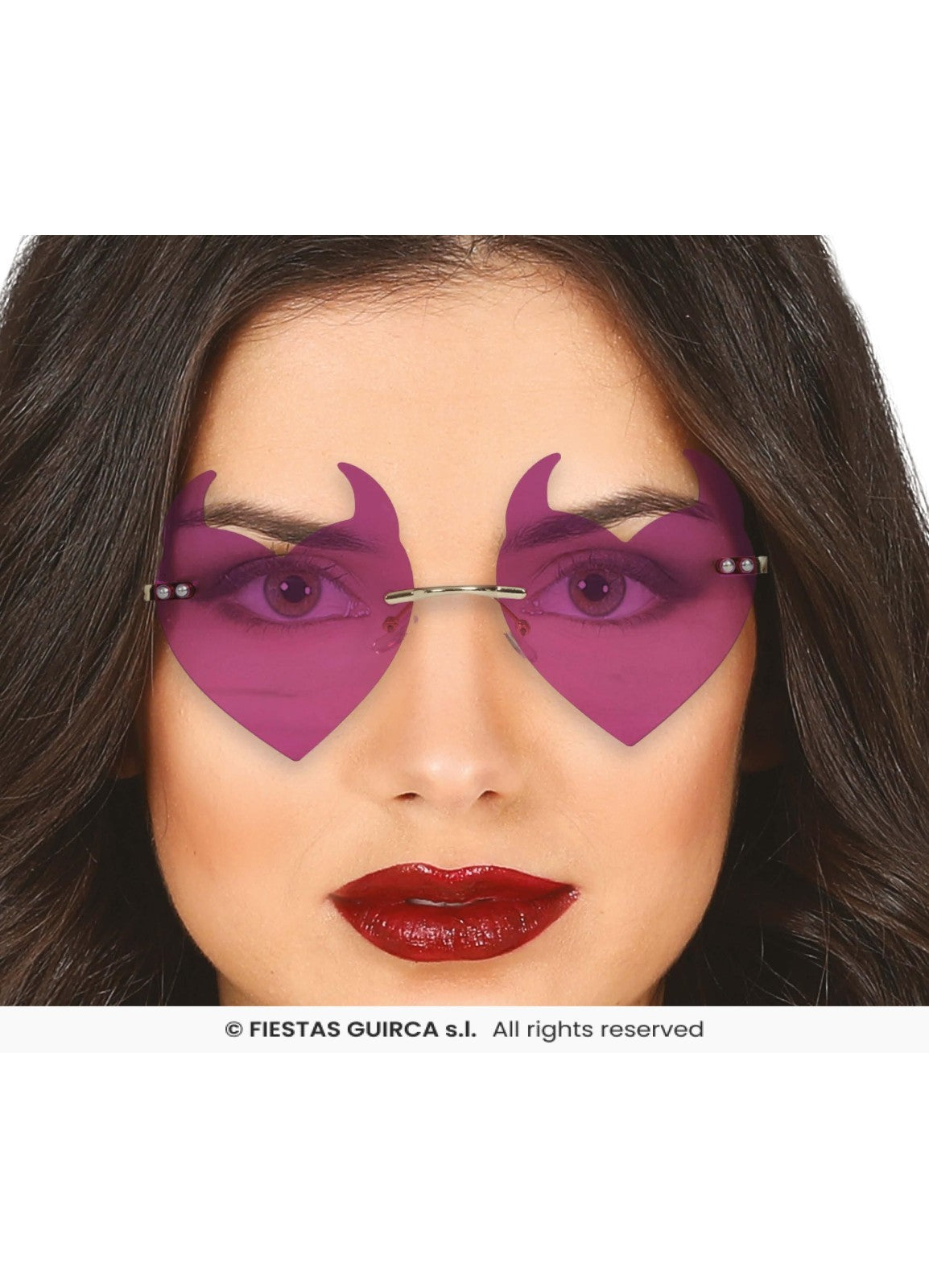 Purple Devil Glasses — Party Britain
