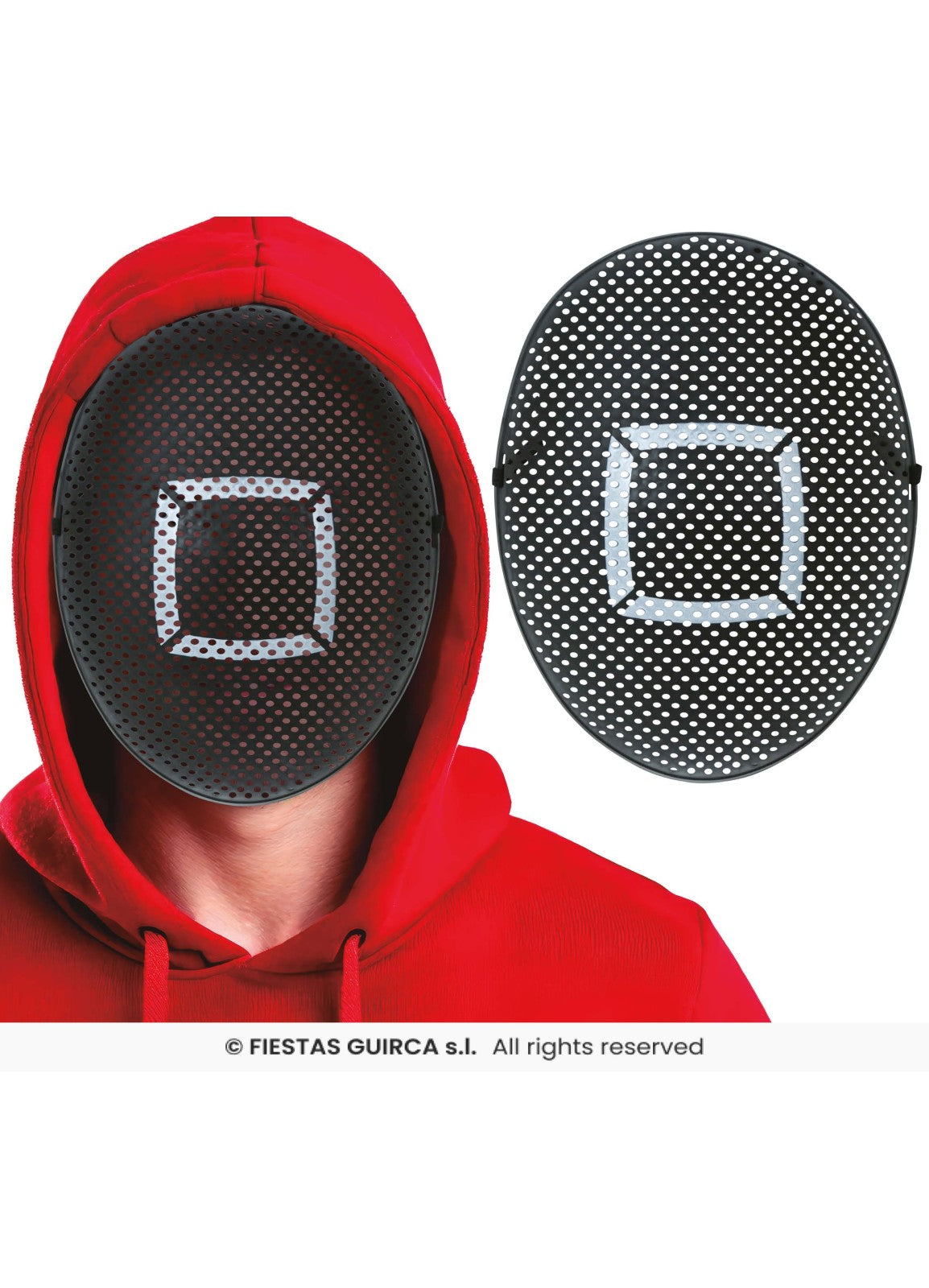 Gamer Square Mask — Party Britain