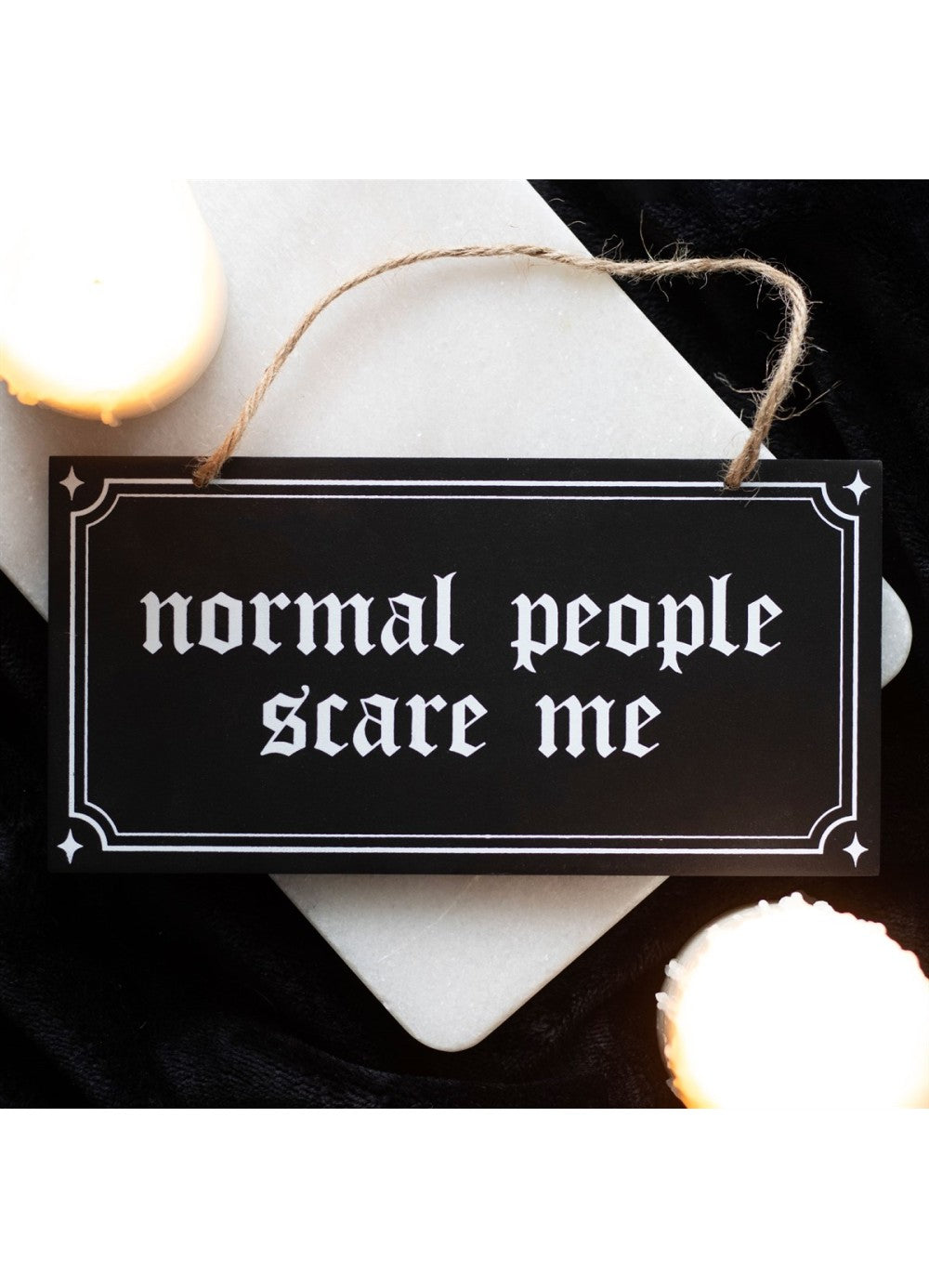 Normal People Scare Me Sign — Party Britain