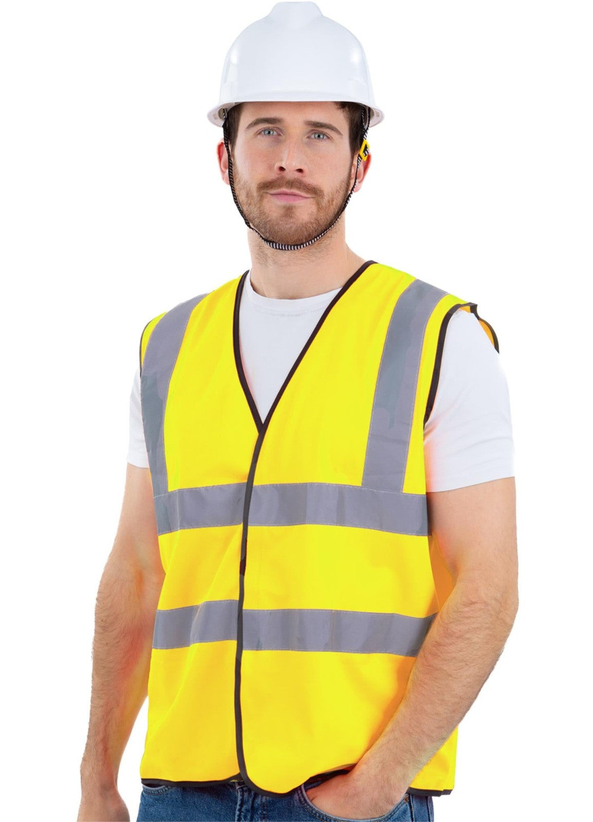Yellow High Vis Vest — Party Britain
