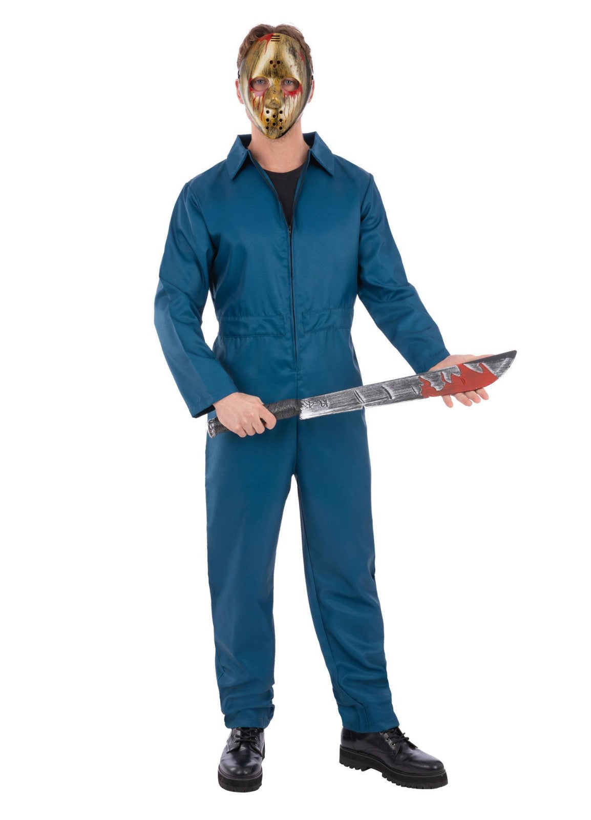 Navy Boiler Suit Adult — Party Britain