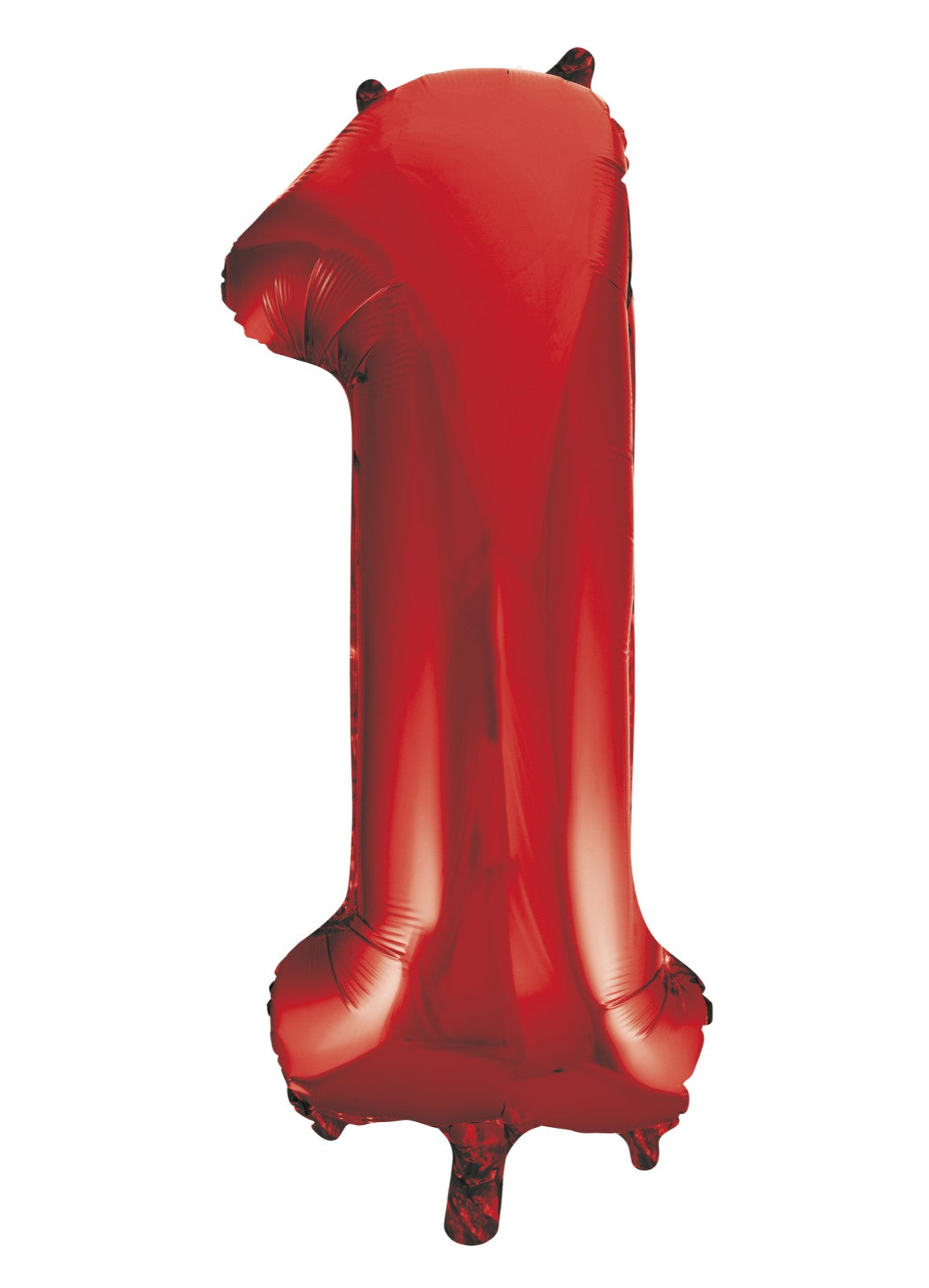 Number 1 Red Foil Balloon — Party Britain