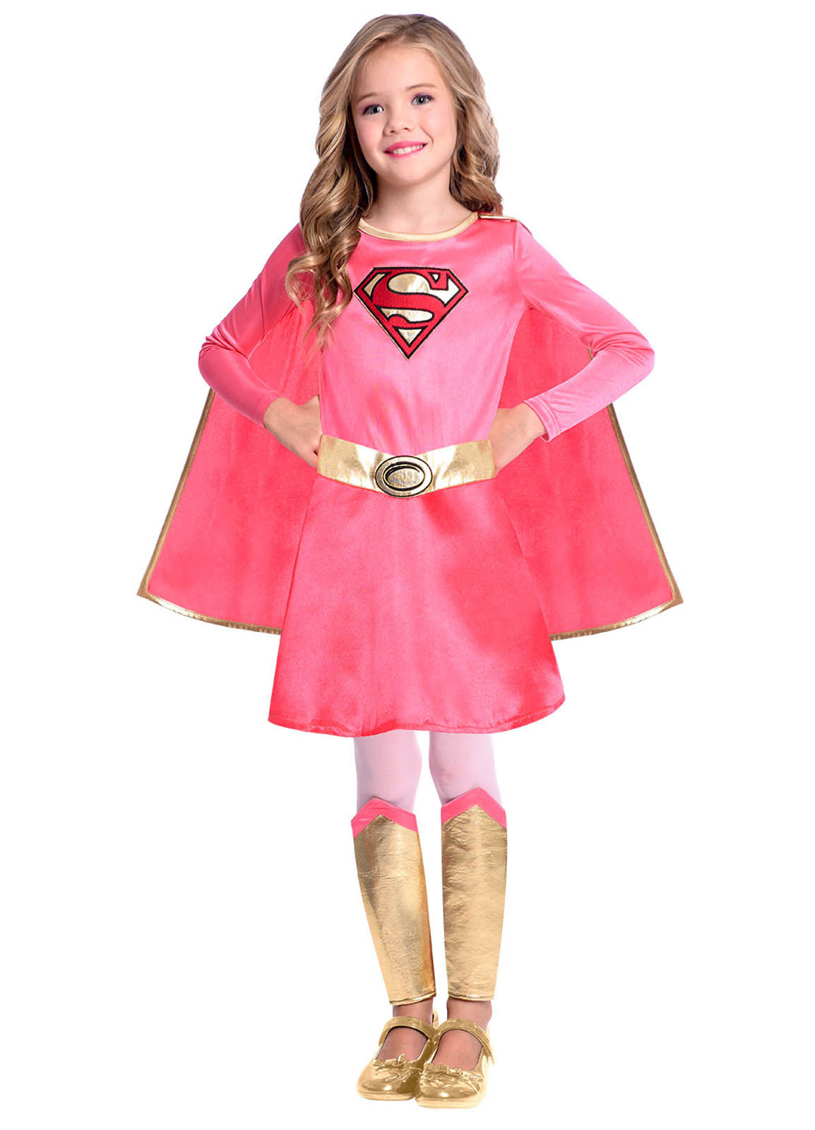 Pink Supergirl Costume — Party Britain