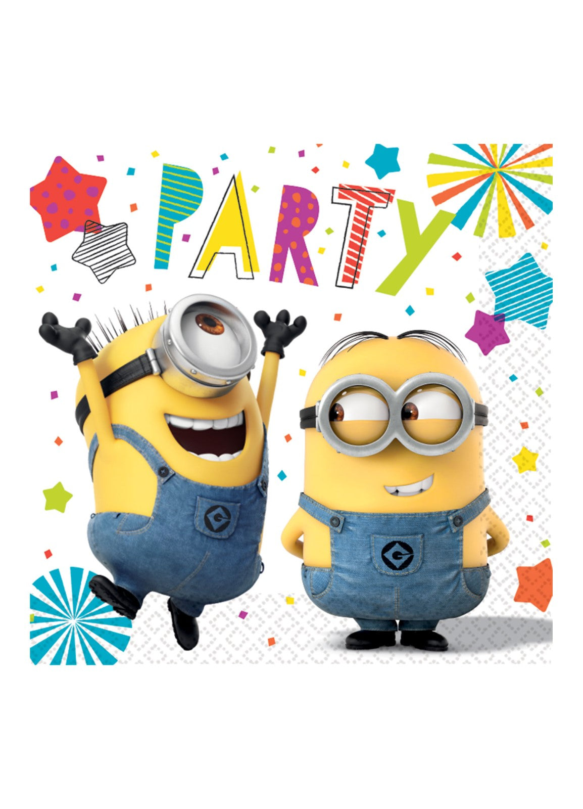 Minion Despicable Me Napkins 16pk — Party Britain