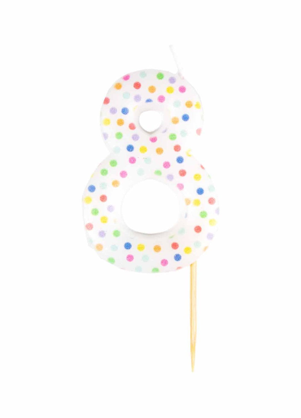 Number 8 Party Candle — Party Britain