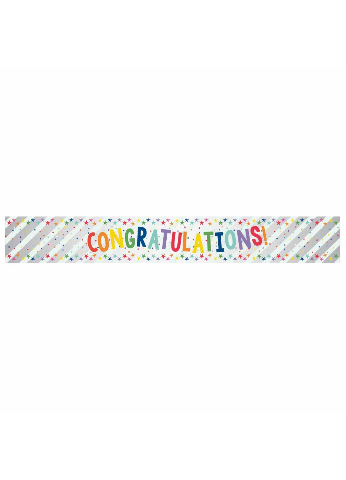 Congratulations Banner — Party Britain