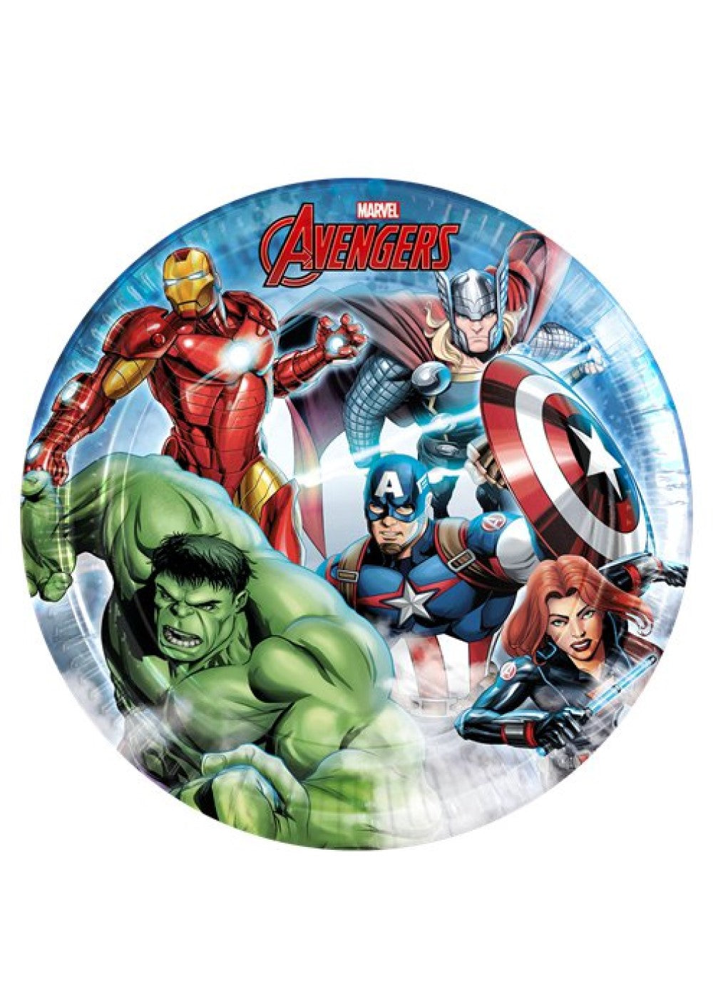 Avengers Plates 8pk — Party Britain