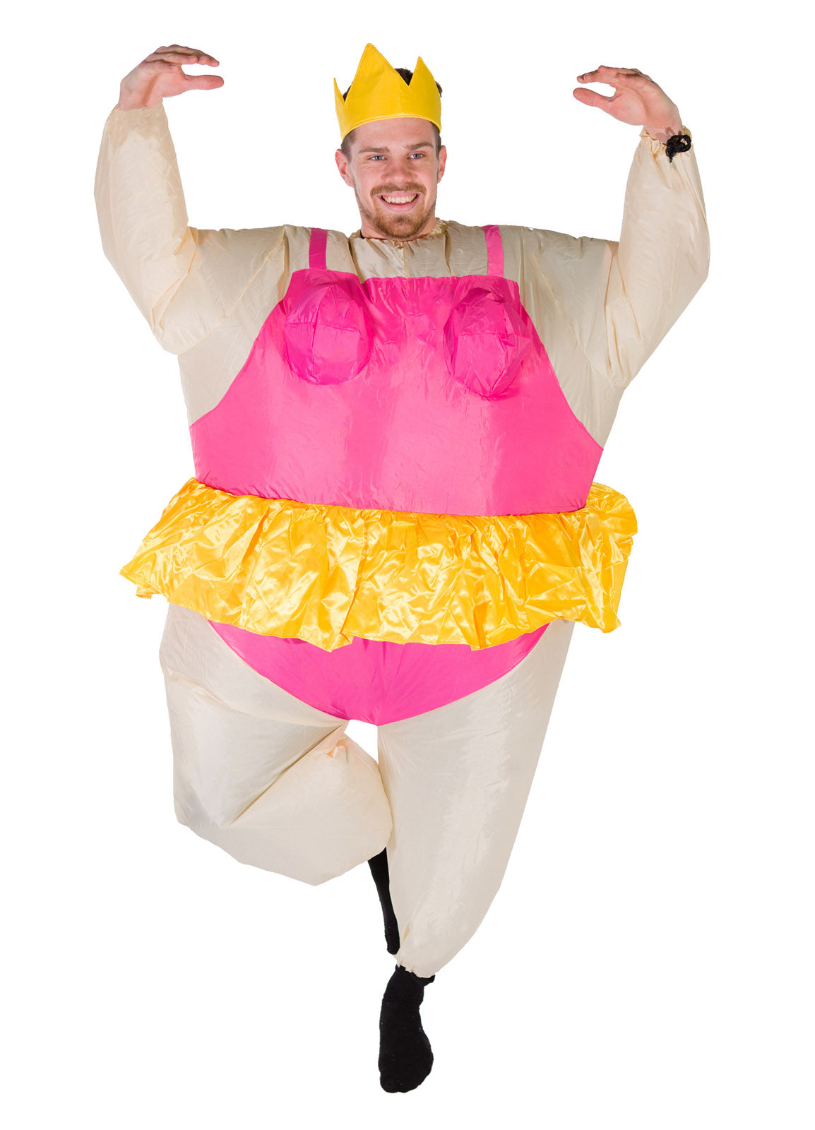 Inflatable Ballerina Costume Adult — Party Britain