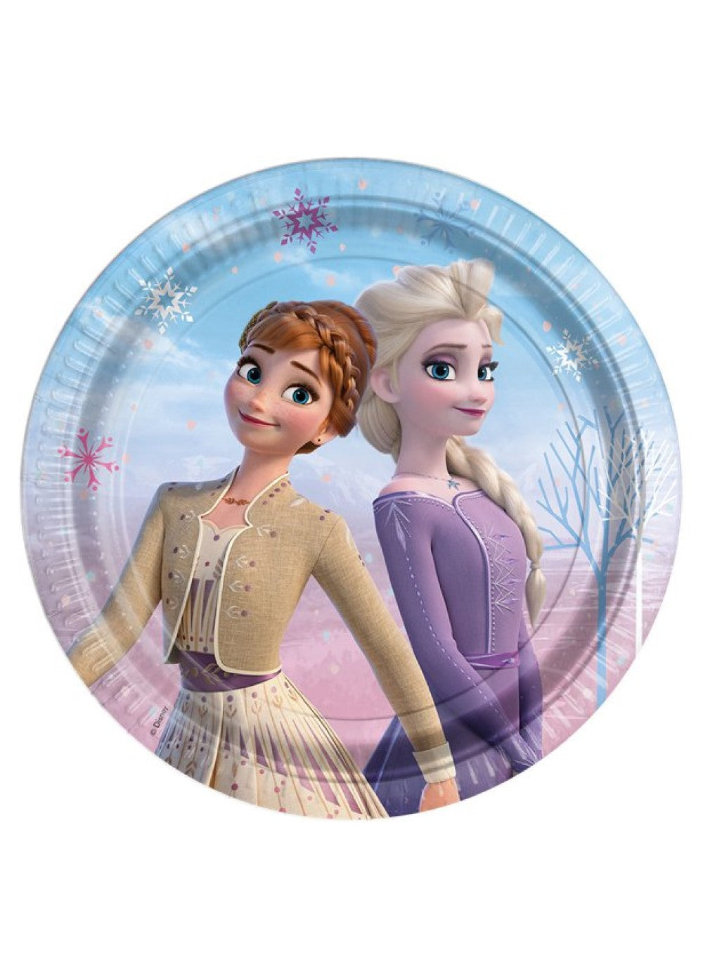 Disney Frozen Plates 8pk — Party Britain