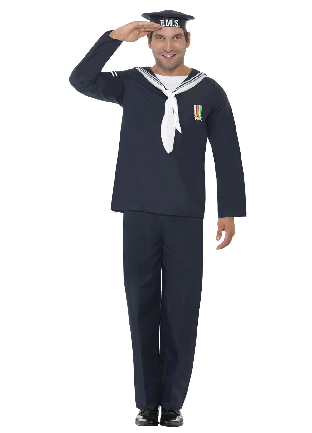 Naval Seaman Costume Adult — Party Britain