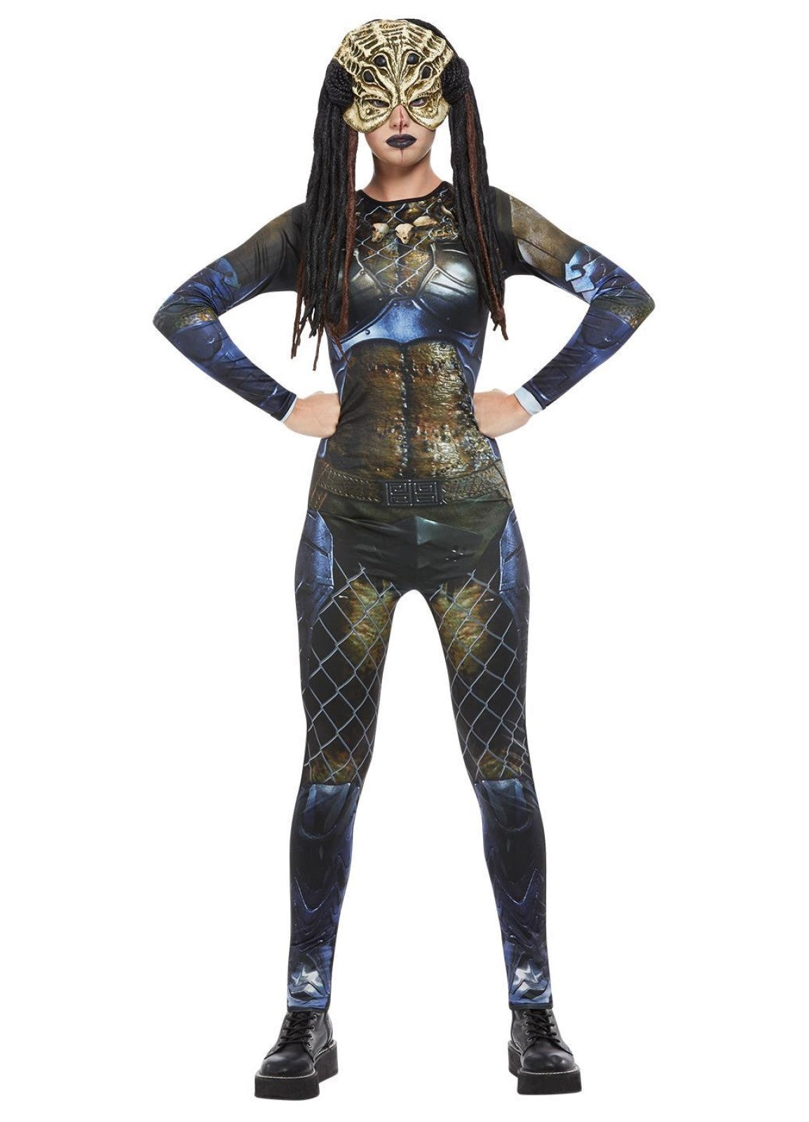 Predatory Alien Lady Costume — Party Britain