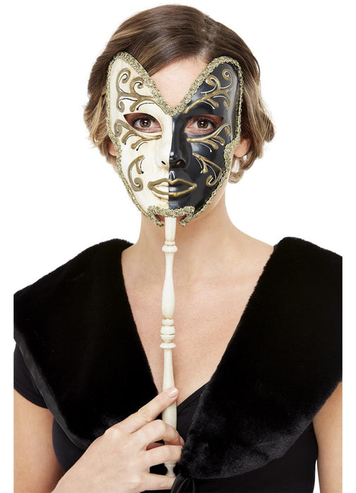 Venetian Cream Black Mask Party Britain Venetian Cream Black Mask Party Britain