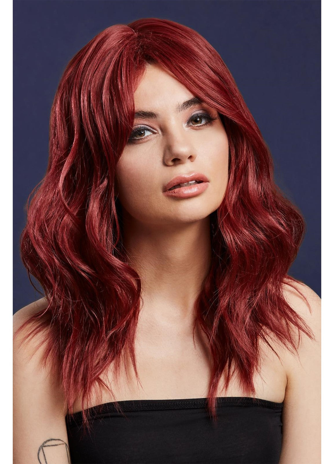 Fever Ashley Ruby Red Wig — Party Britain