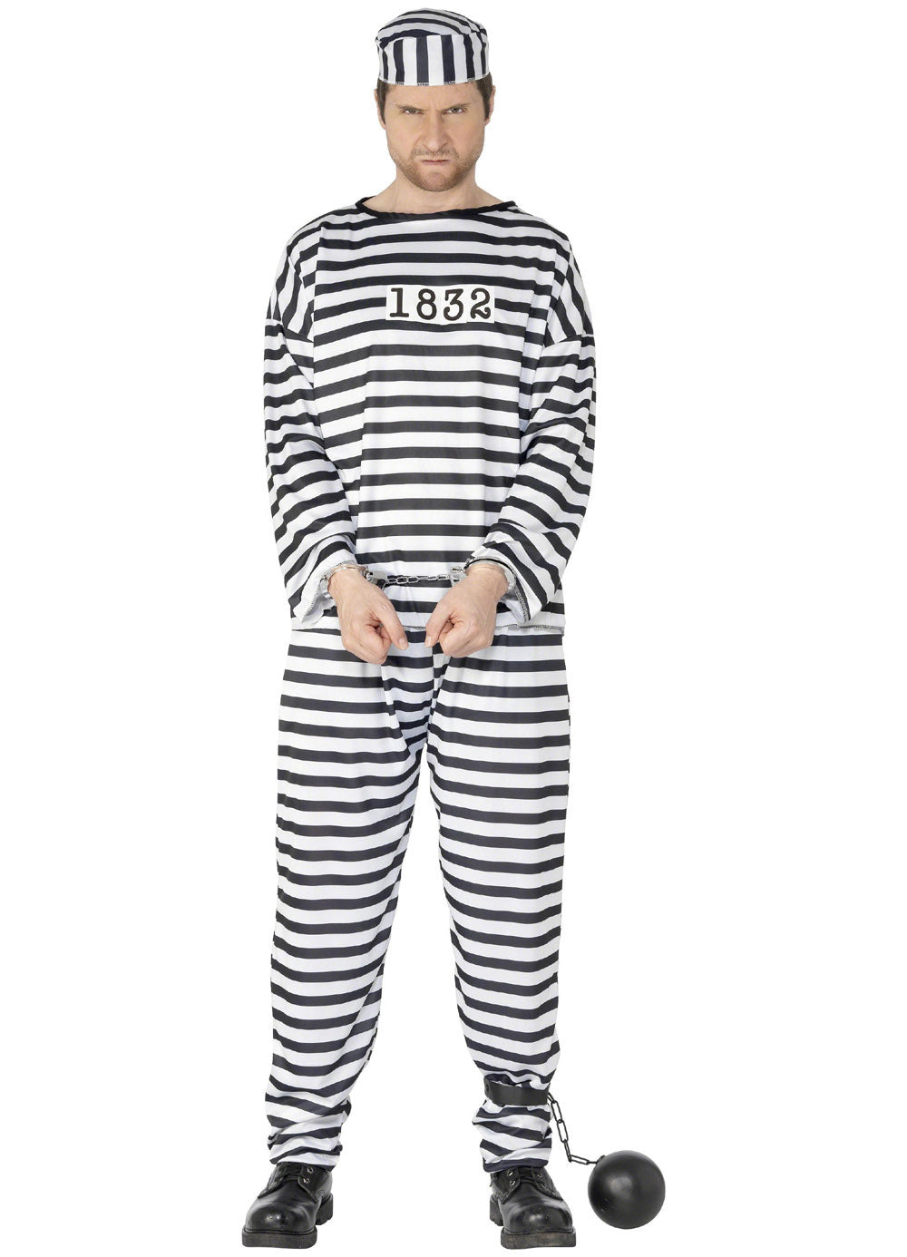 Convict Costume Adult — Party Britain