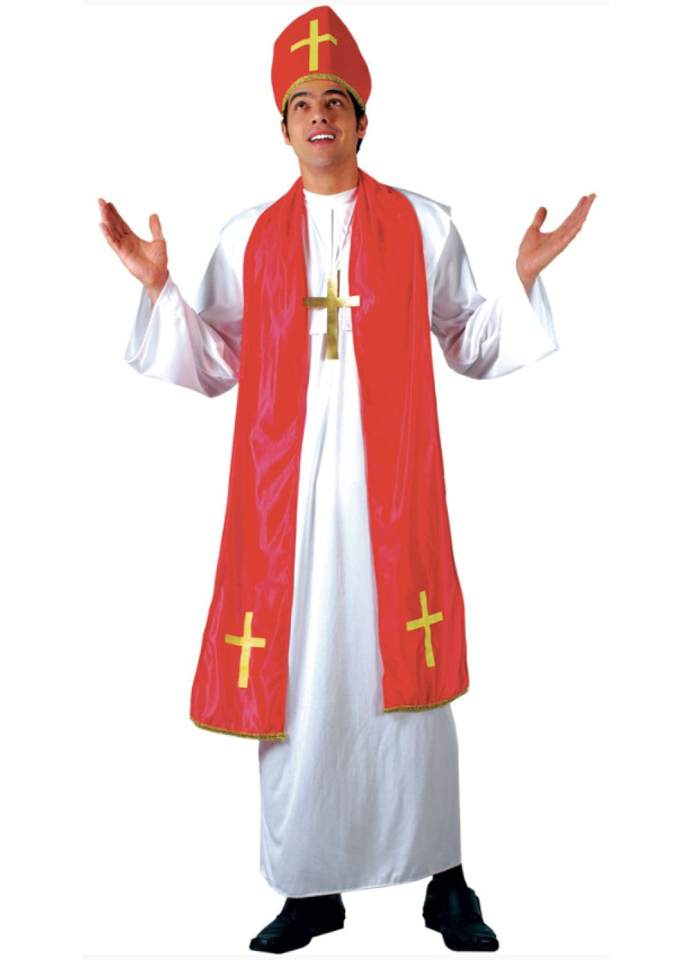 Holy Cardinal Costume Adult — Party Britain