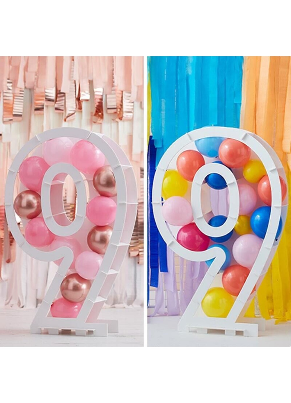 Balloon Mosaic Number 9 Stand — Party Britain